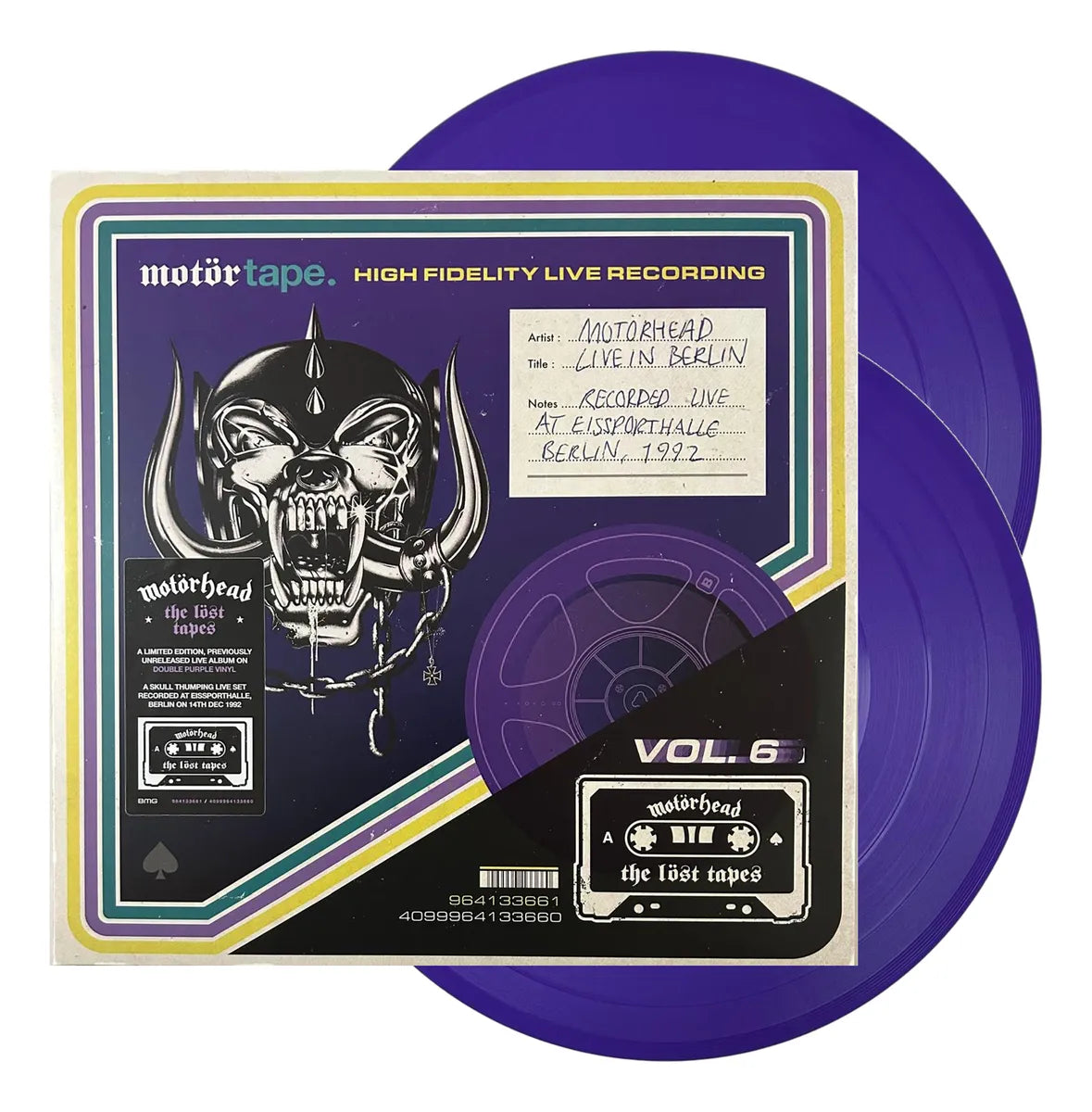 Motorhead / The Lost Tapes, Vol. 6 (Live In Berlin 1992) – Ballena Records